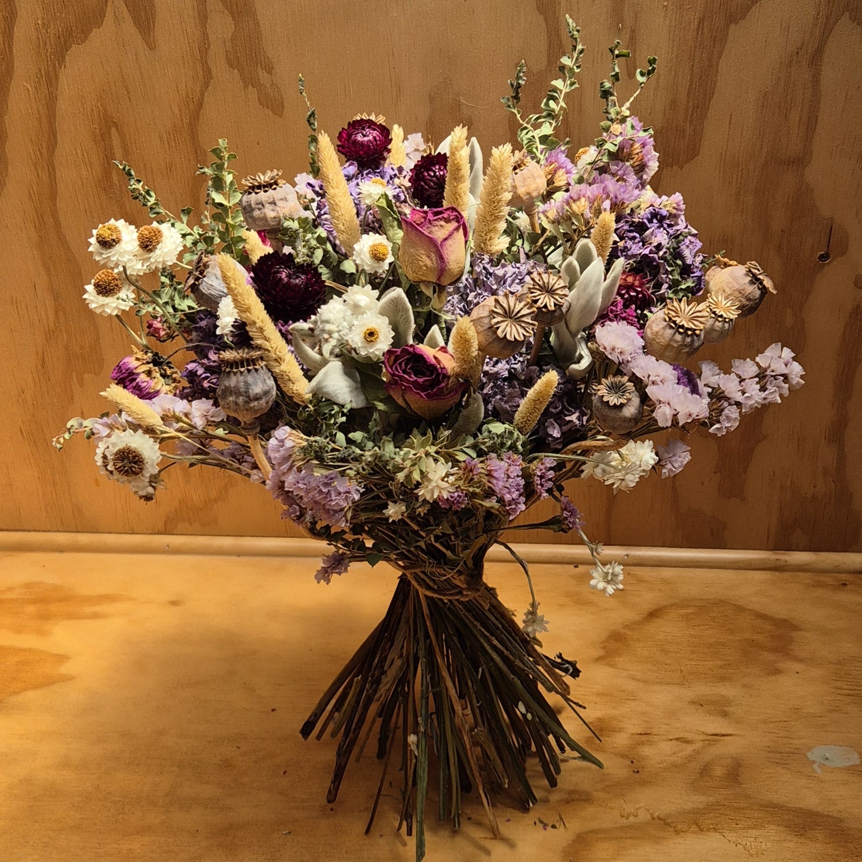 Heidi-dried flower bouquet – Flowers By Tanya